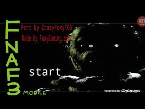 FNaF 3 mobile(DEMO) update link in description - YouTube