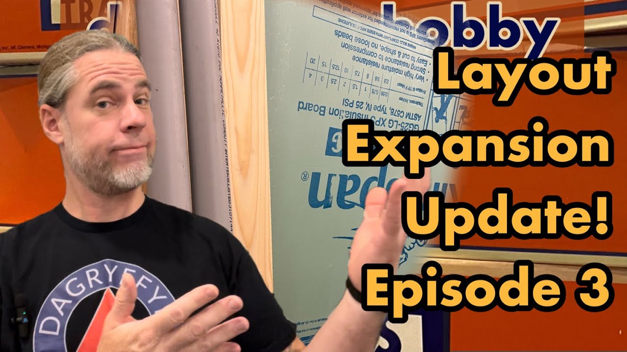 Layout Expansion Update Episode 3 - We Have Supplies! - YouTube