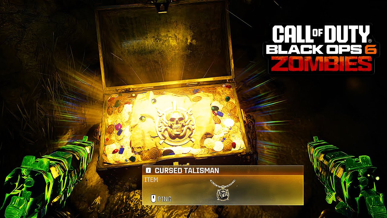 Cursed Talisman Unlocked in Terminus Island (BO6 Zombies) - YouTube