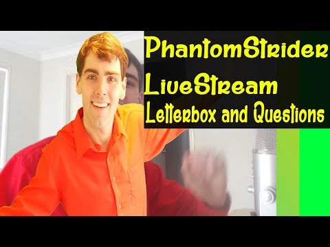 PhantomStrider LiveStream Q&A and (ridiculously obvious) Cartoon ...
