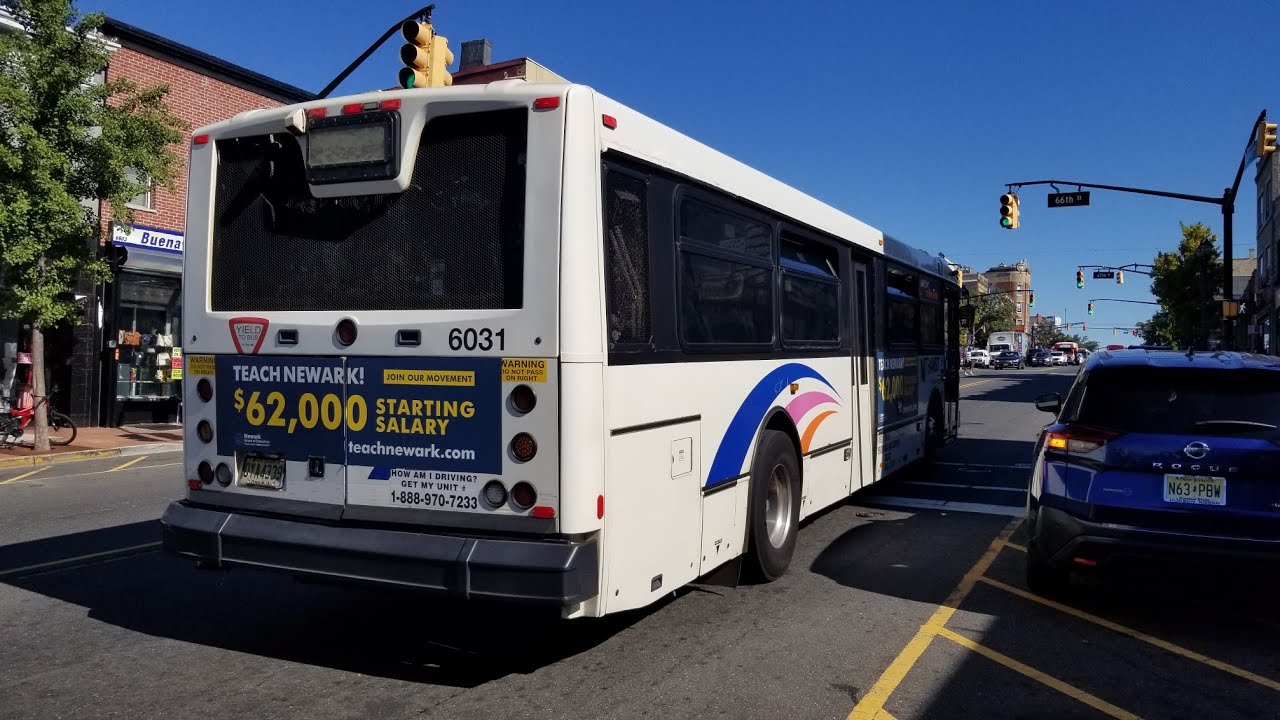 NJT ONE Bus 84 91st Street via Bergenline (NABI 416.15 6031) Requested ...