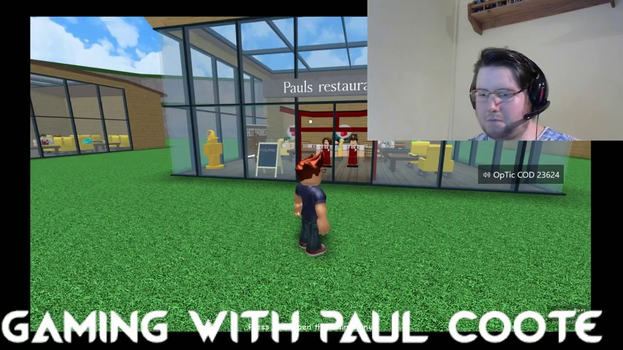 Roblox welcome to restart gaming with Paul Coote streaming FOR 1 hour ...