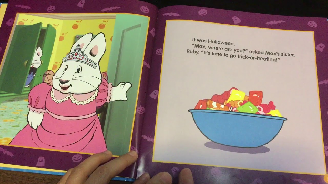 엄마가 아이에게 읽어주는 영어동화-맥스 앤 루비(Max and Ruby)”Happy Halloween”(3~5세) - YouTube