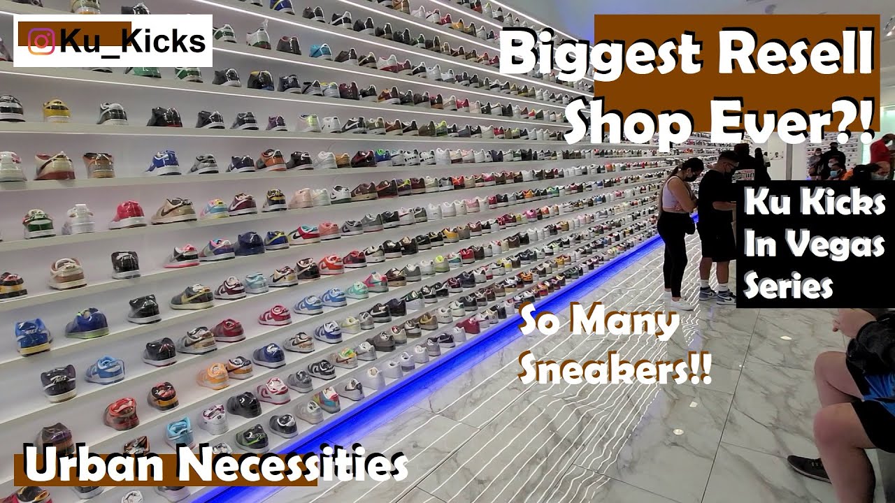 Urban Necessities Is the Craziest Resell Shop Ever!!! Wow - YouTube