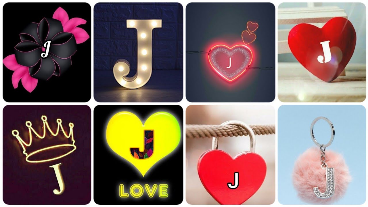 Letter J With Love Images