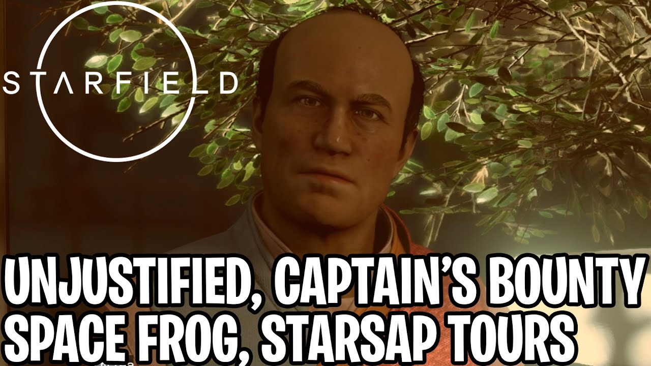 Starfield Pt40 | Unjustified! Captain's Bounty! Space Frog from Space! Starsap Tours! - YouTube