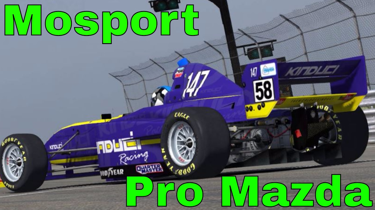 iRacing Pro Mazda at Mosport - Good Close Race - YouTube