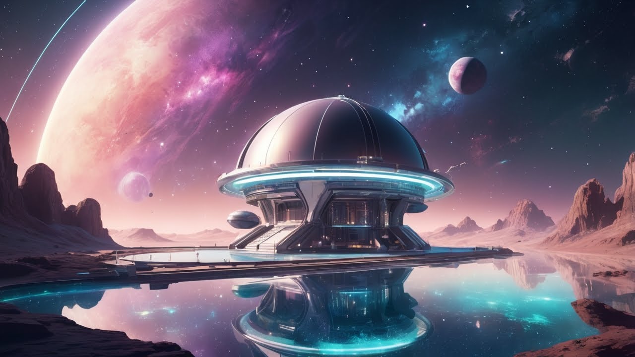 Lo-fi Echoes from the Outer Void. | Cosmic Lo-fi / Ambient (1 Hour) V1 ...