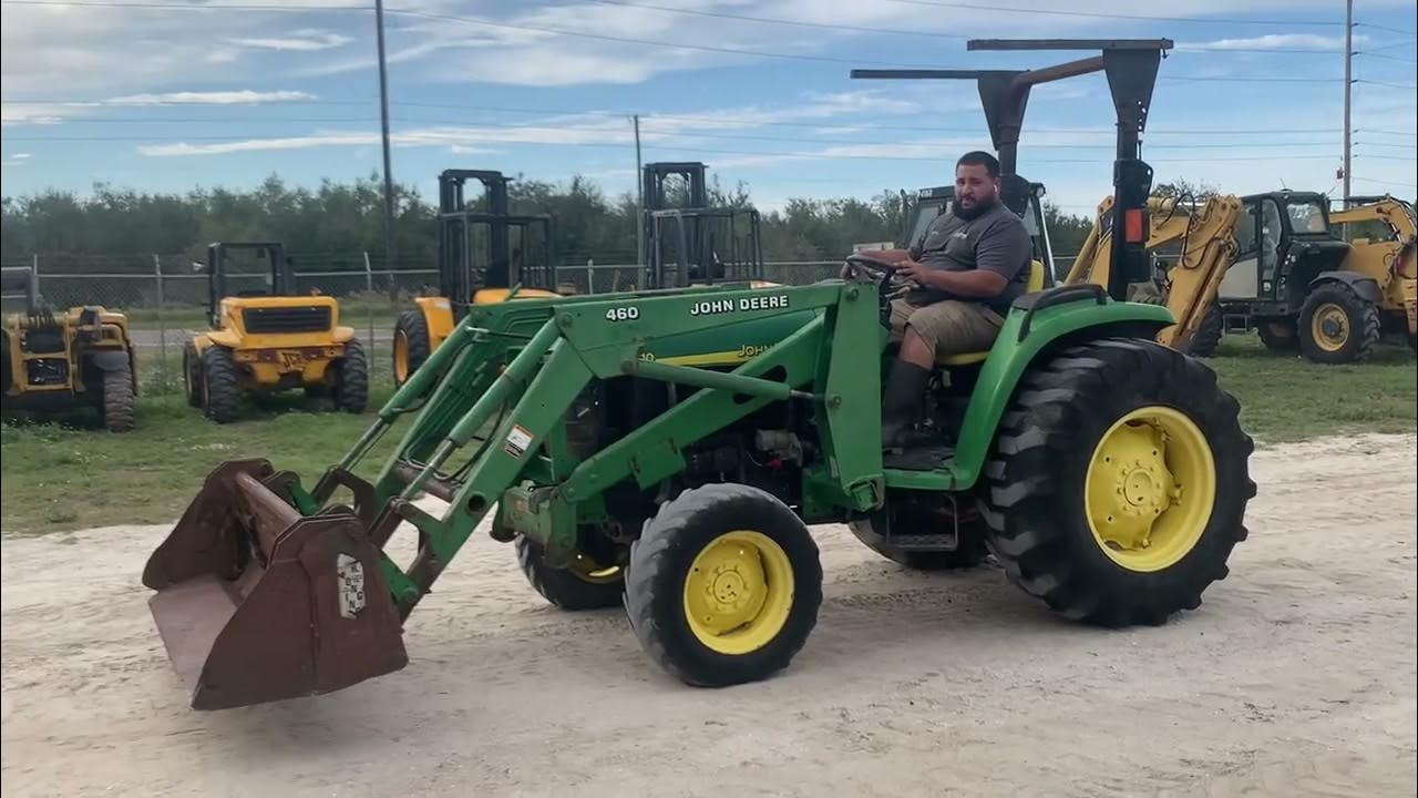 JD 4610 4x4 Tractor - YouTube