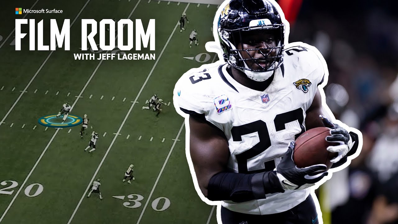 How Foye Oluokun's Incredible Awareness Led to Pick-6 vs. Saints | Film Room | Jacksonville ...