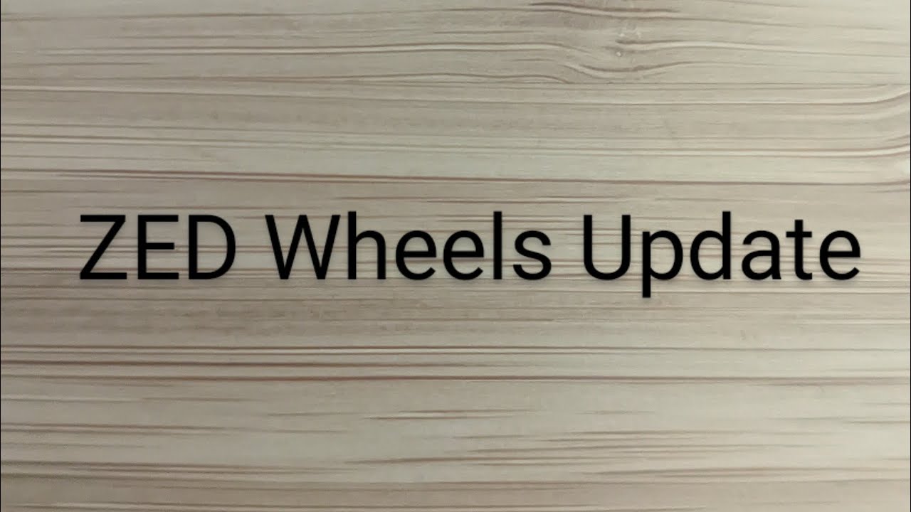 ZED wheels update - YouTube