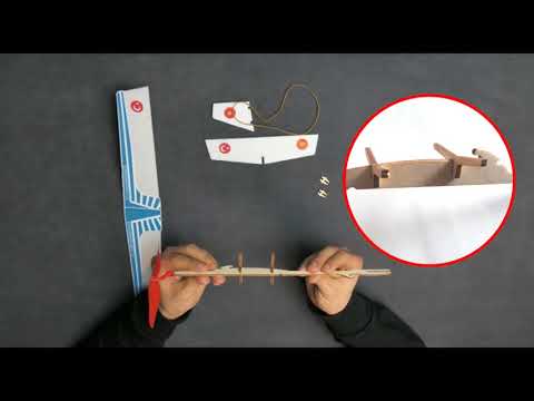 LASTİK MOTORLU UÇAK KURULUM VİDEOSU