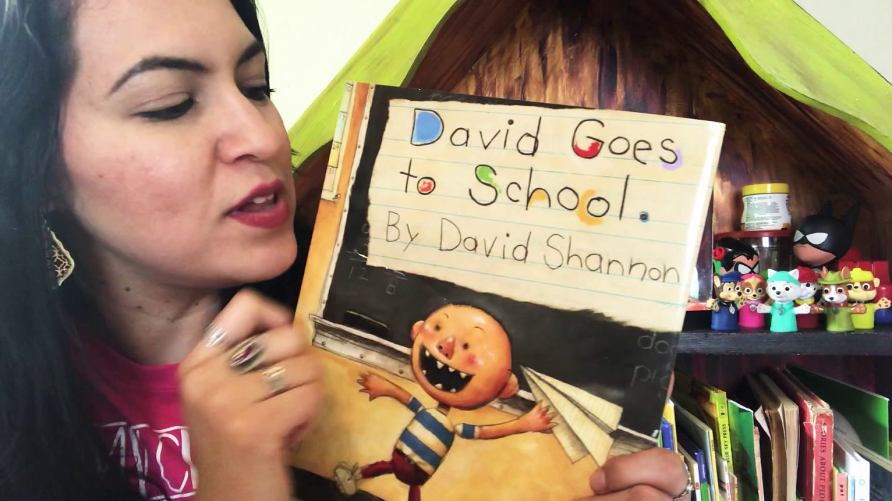 Story time: David Goes to School by David Shannon - YouTube