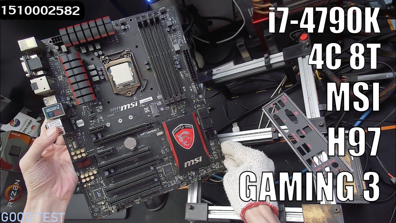 INTEL i7-4790K GEN4 | MSI H97 GAMING 3 - YouTube