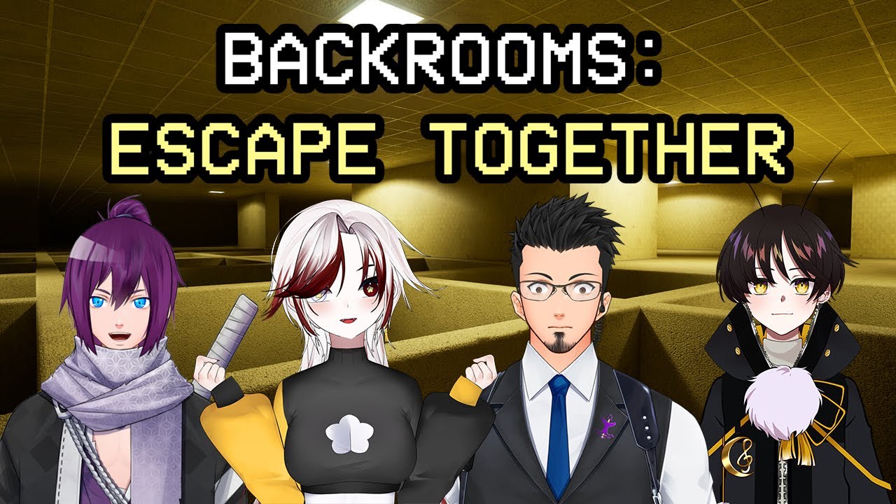 【Backrooms: Escape Together】Iso & Friends Explore the Liminal Labyrinth!【Vtuber Iso Warfield ...