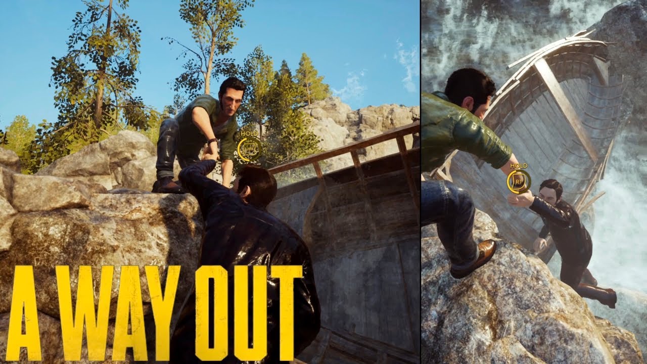 "A Way Out" Gameplay to Fall Asleep to - YouTube