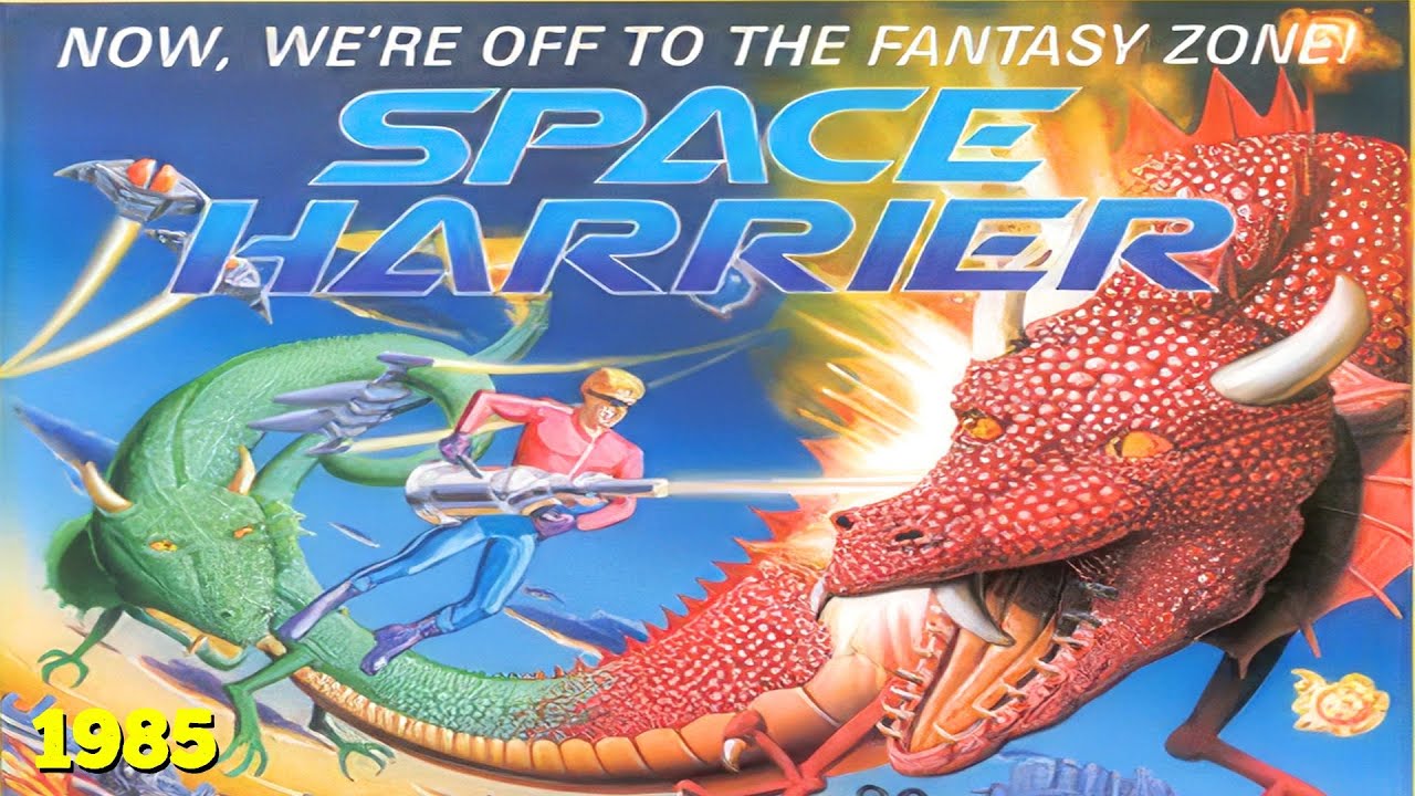 Space Harrier // 1985 Third-Person Arcade Rail Shooter // FULL GAME - YouTube