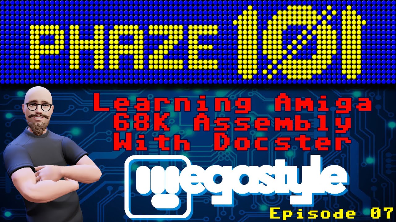 Learning Amiga 68K Assembly With Docster 07 - A beginners development to 68000 Assembly ...