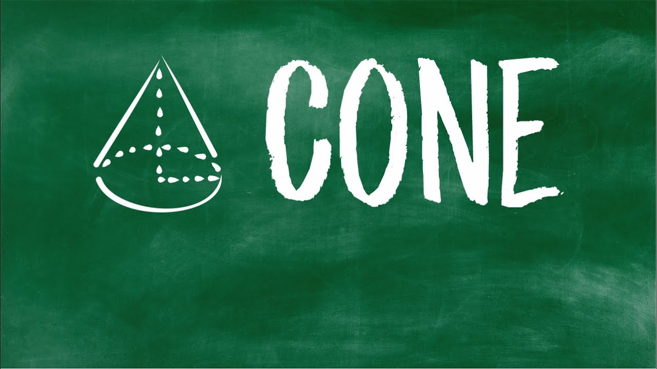 Elementos, classificação e secção de um cone. - YouTube