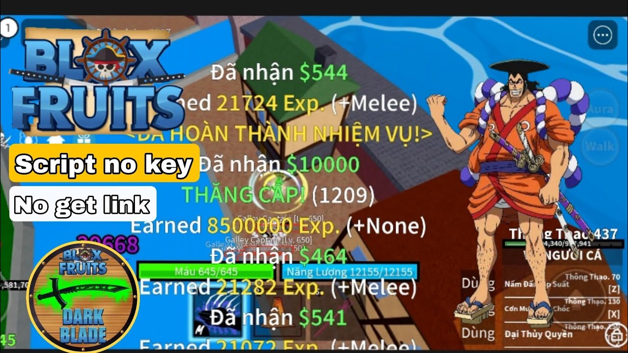 SCRIPT BLOX FRUIT 3/11 . NO KEY , NO GET LINK - YouTube