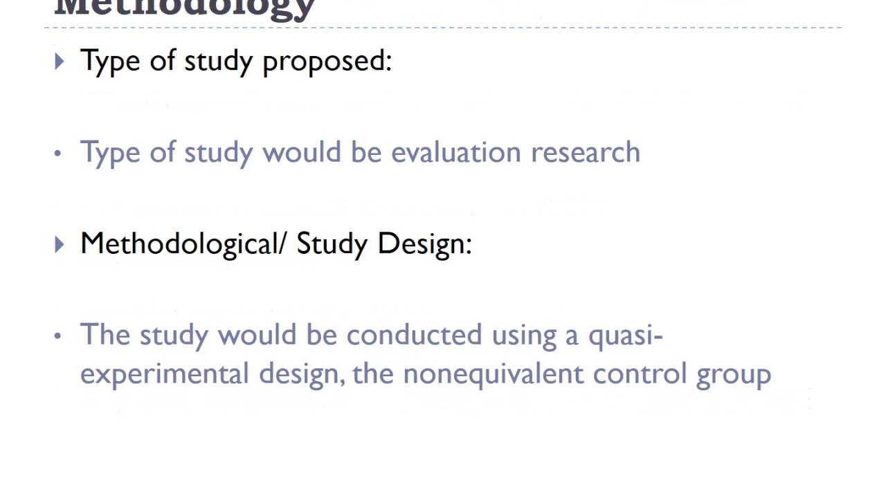 Research Proposal Presentation Audrey Conley - YouTube