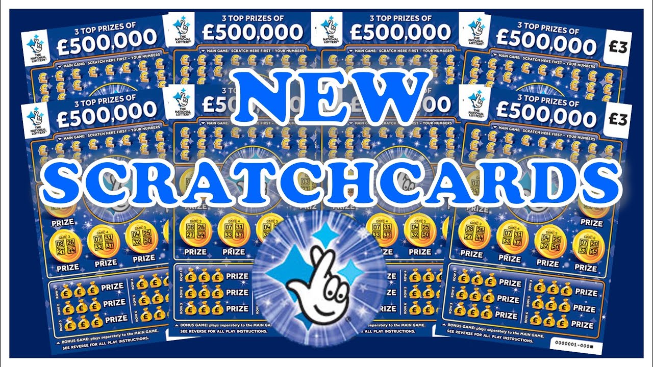 New Scratchcards - Blue £500k Bingo 🤞💰 - YouTube
