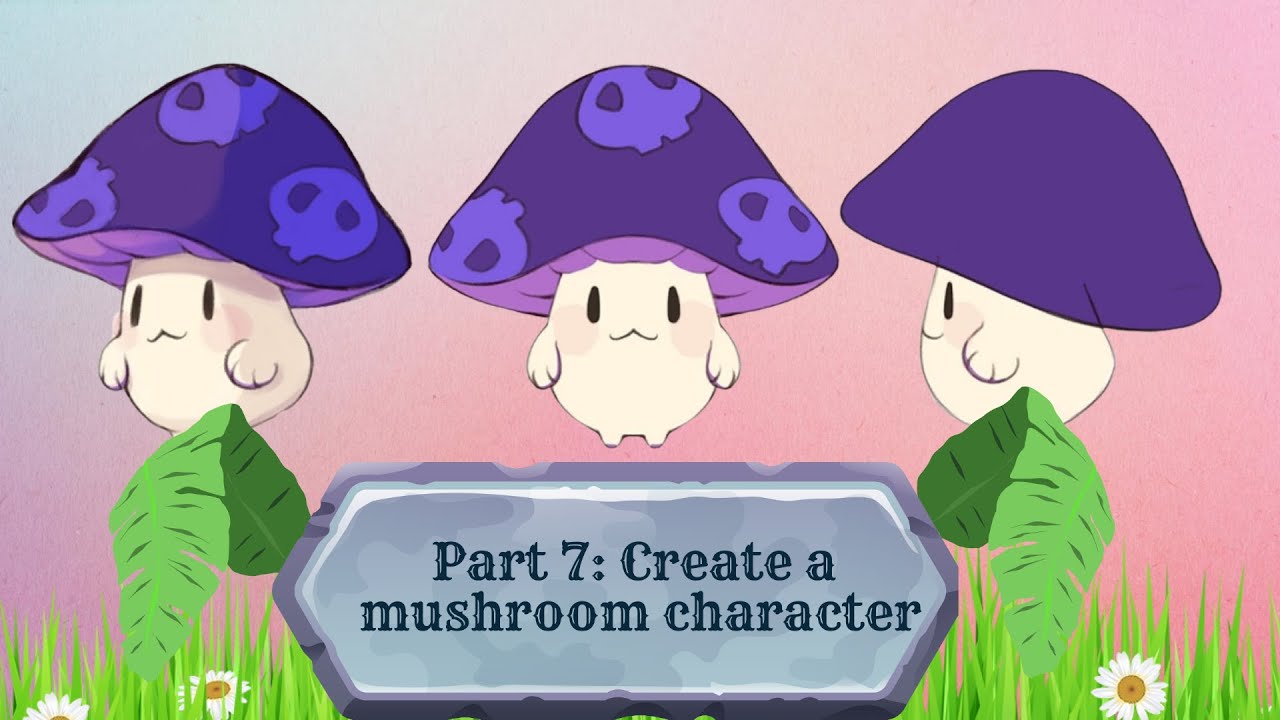 MOHO PRO 13.5.2: (COURSE) PART 7: How to Create a Cartoon Mushroom ...