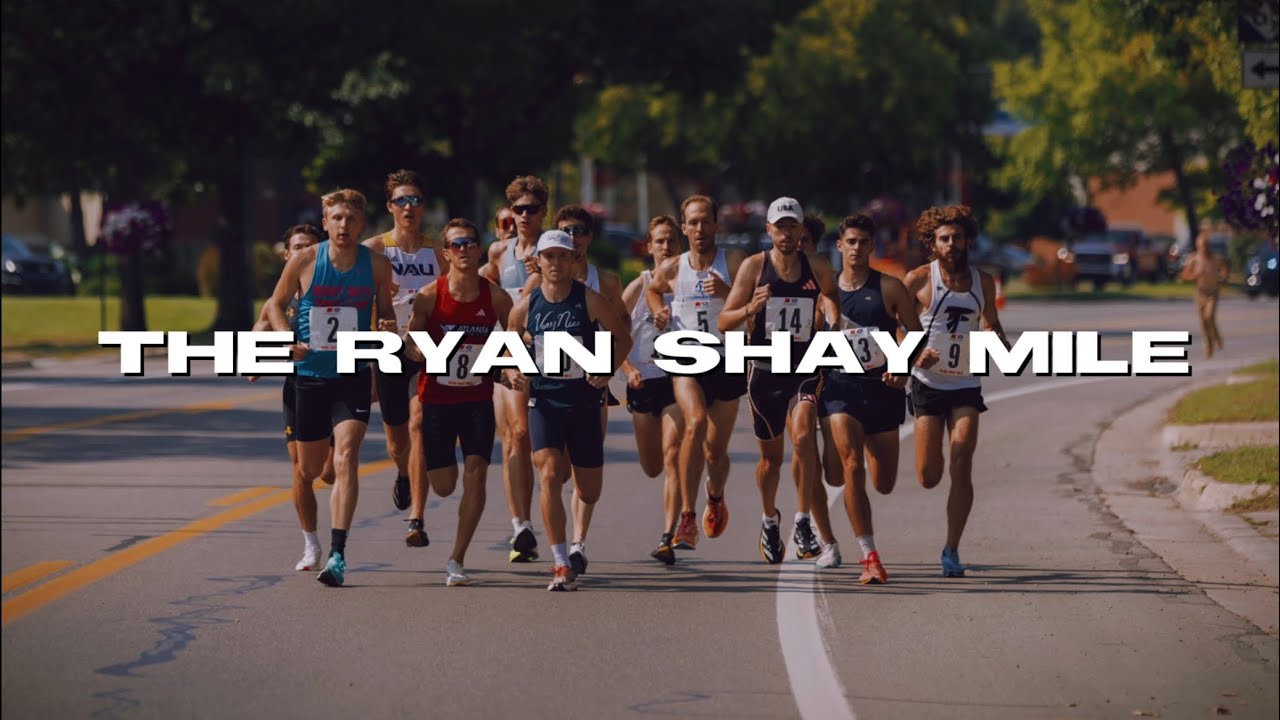 My First Race as a Professional Runner | The Ryan Shay Mile - YouTube