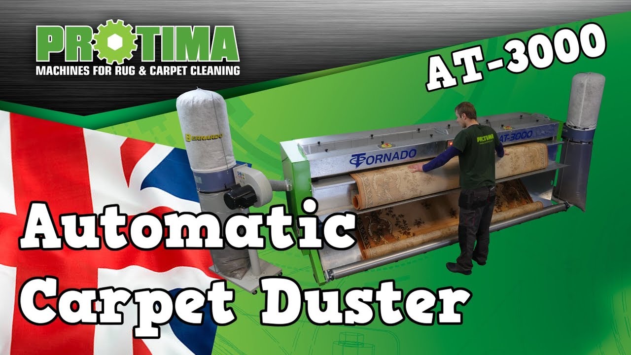 Automatic Rug Carpet Duster (Rug Dusting Machine) Protima Tornado AT ...