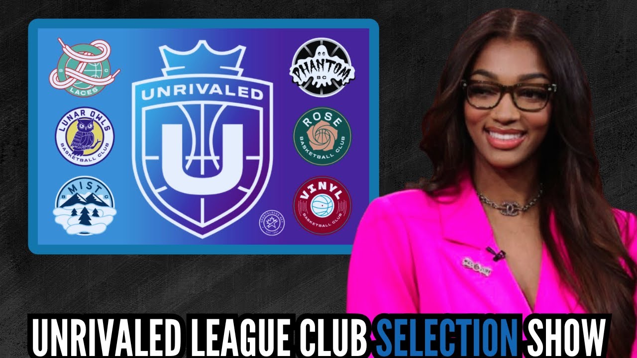 Unrivaled Basketball League Club Selection Show + Angel Reese & Kahleah ...