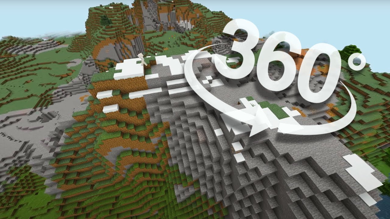 Expérience MINECRAFT 360° en 4K ! (Immersion Totale VR) 🤯 - YouTube