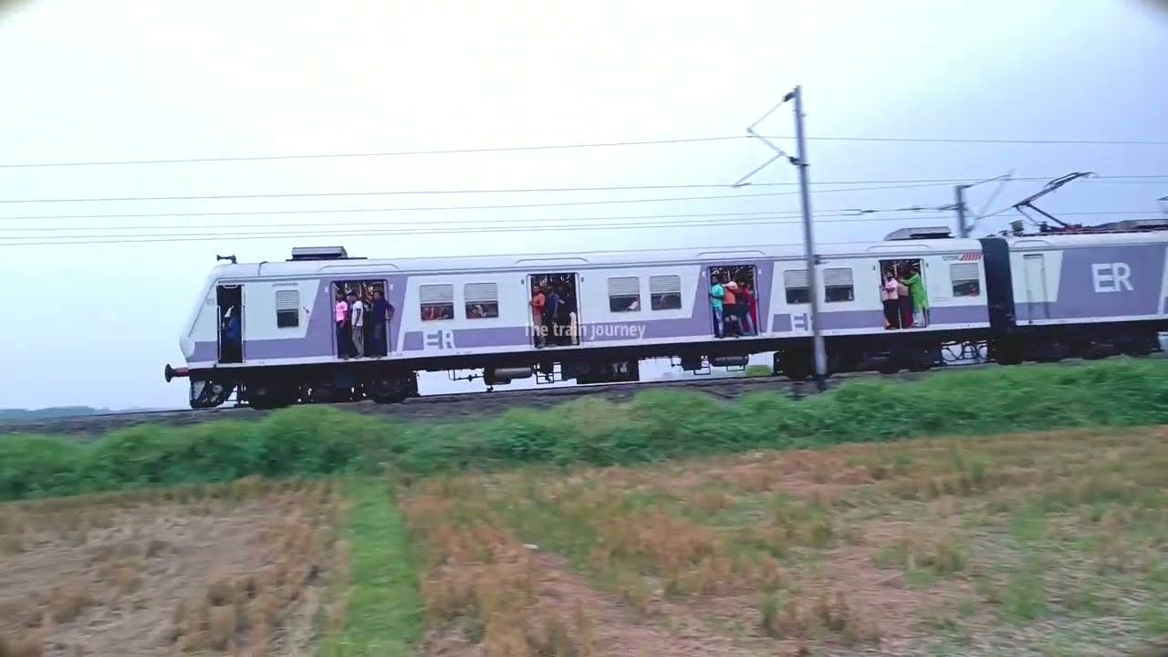 [ 2 in 1] New Model ICF Emu Local Train Indian Railways Train Journey ...