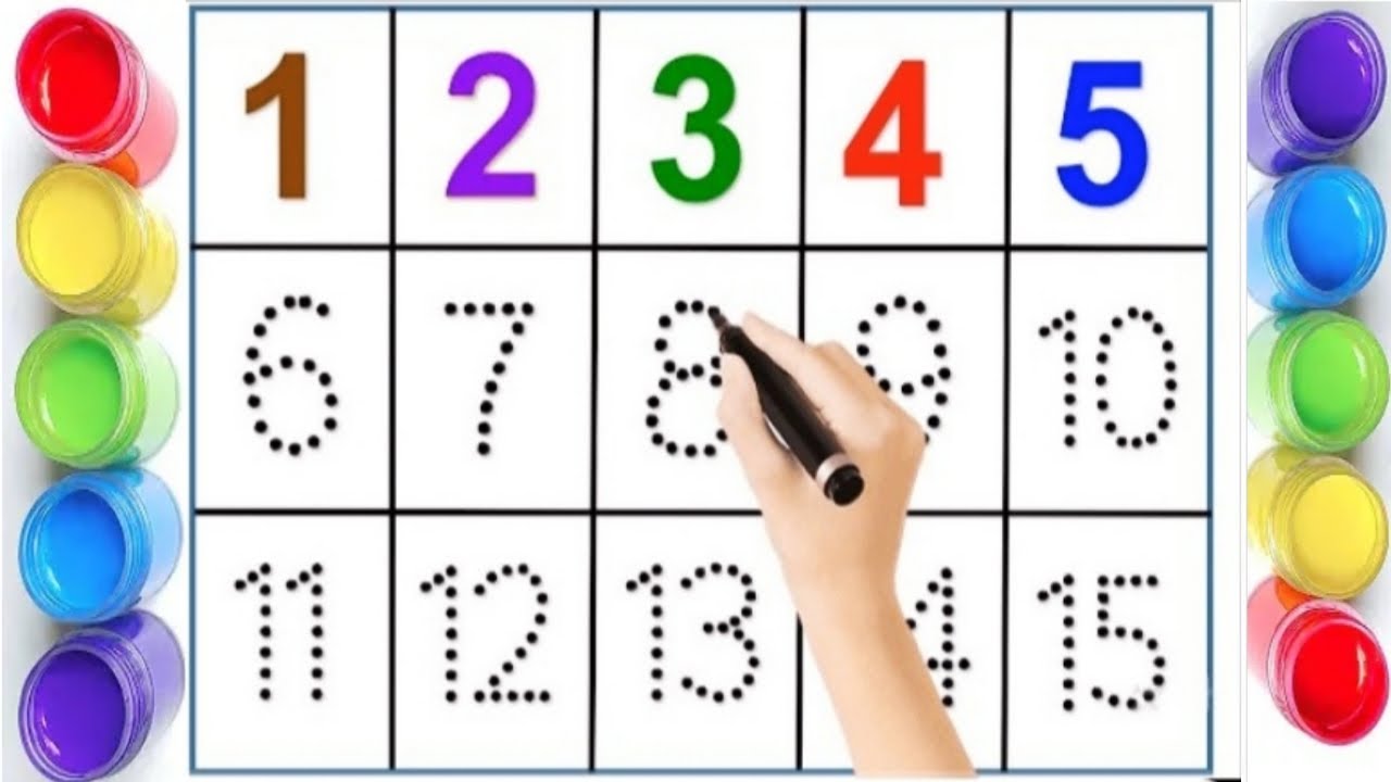 One Two Three, One Two for Kids, Ginti for Kids, Baby Songs, Learn to ...