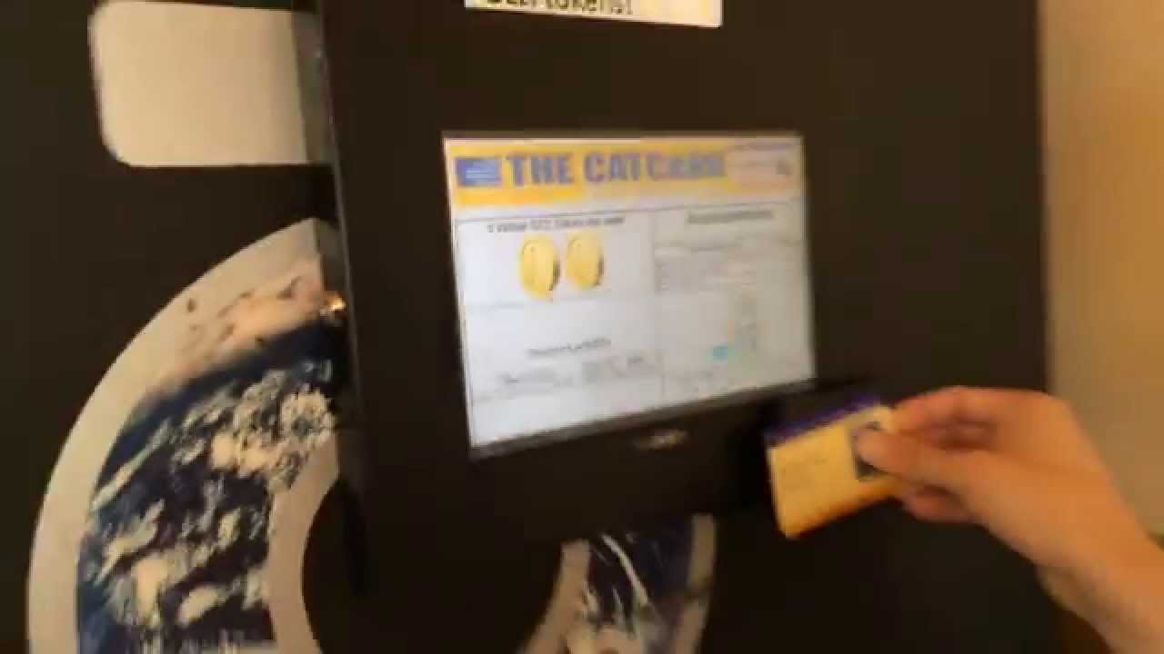 UC Merced Catcard Kiosk to check OZZI Virtual Token and Catcard Plan ...