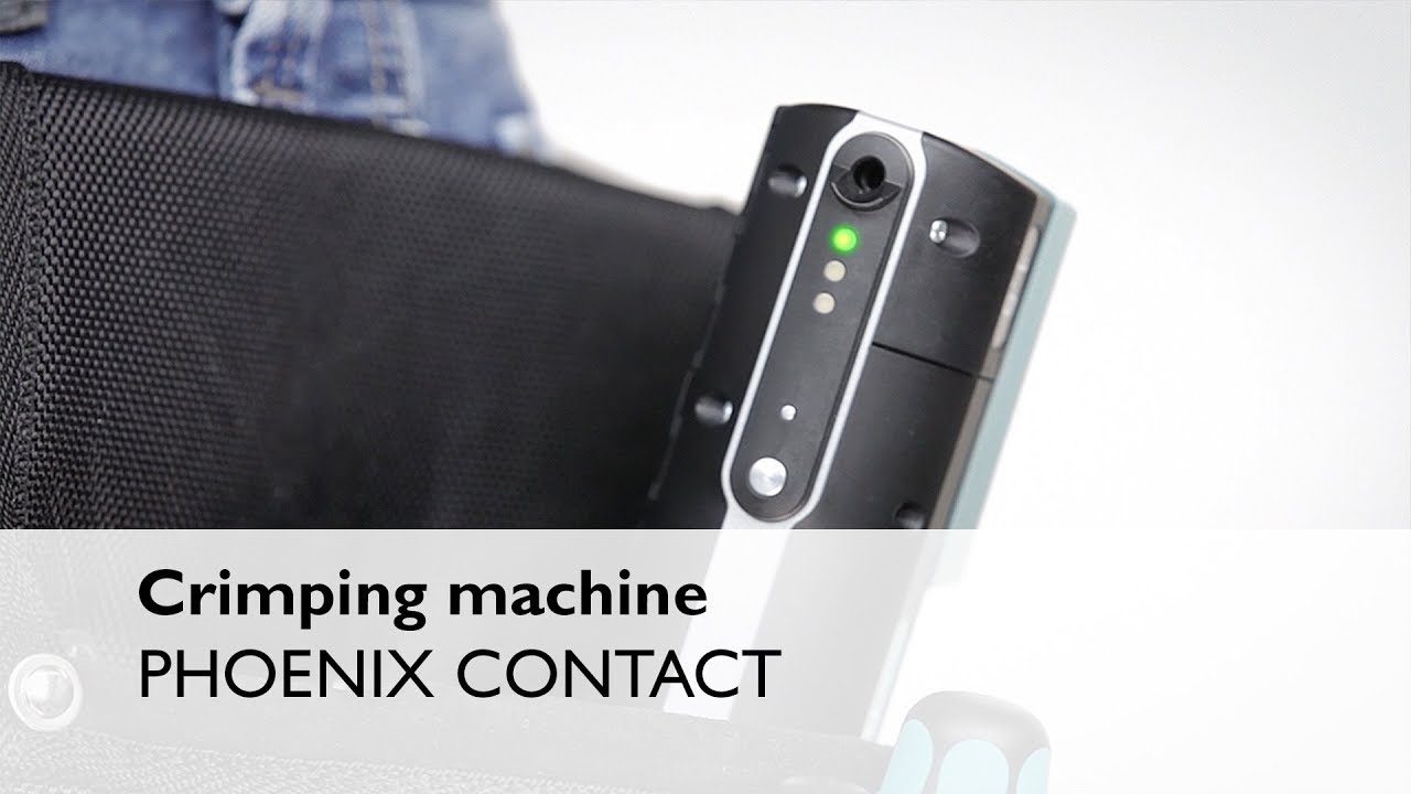 Crimping machine for ferrules - YouTube