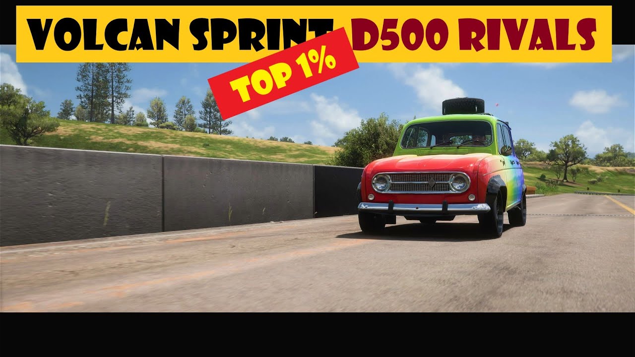 Top 1% Rivals Challenge: Volcan Sprint - With Tune - D500 Rivals ...