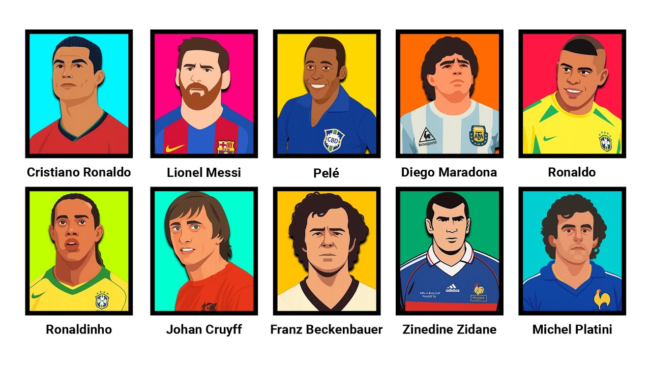 Every Football GOAT Explained In 8 Minutes - YouTube