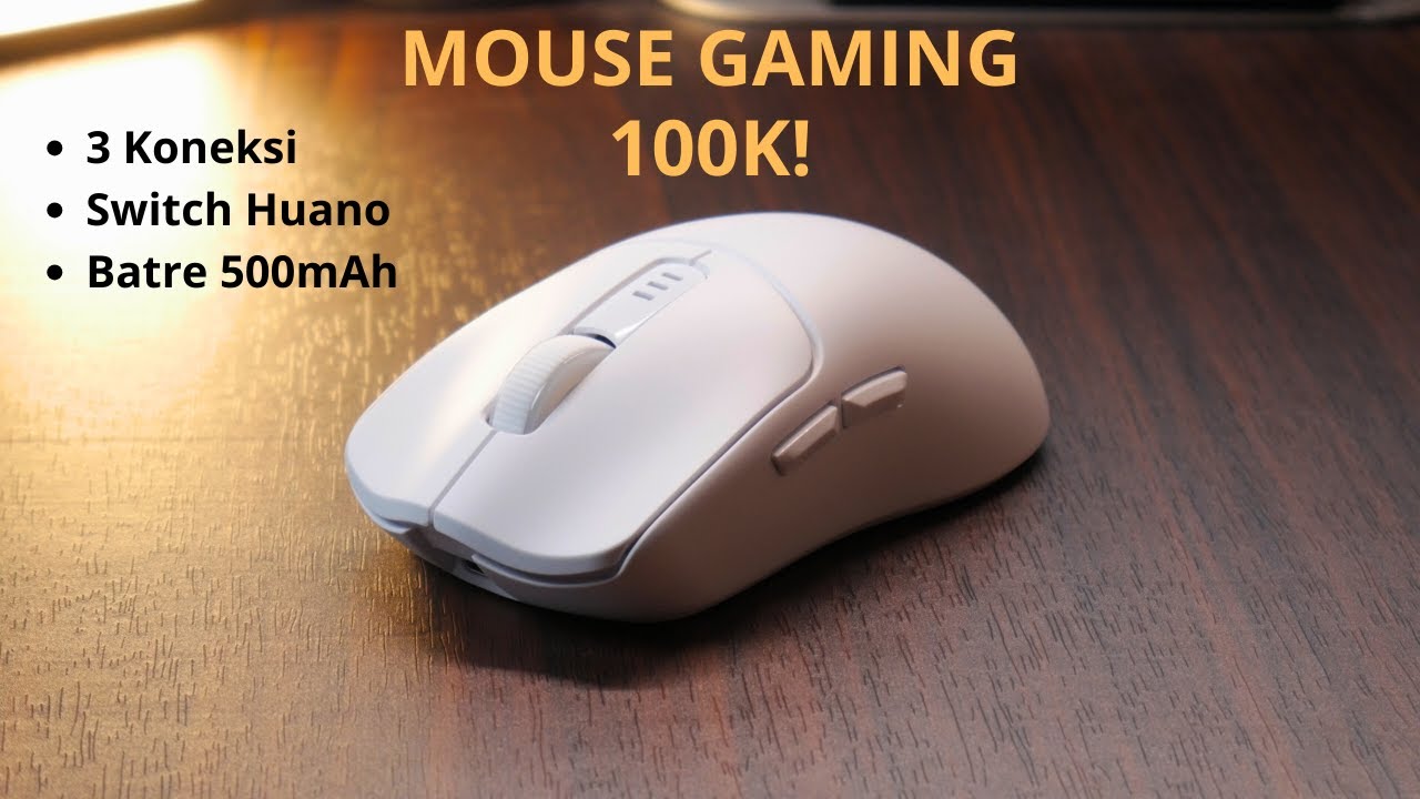 MOUSE GAMING 100 RIBUAN BISA KONEK KE 3 DEVICE! | REVIEW DIGITAL ...