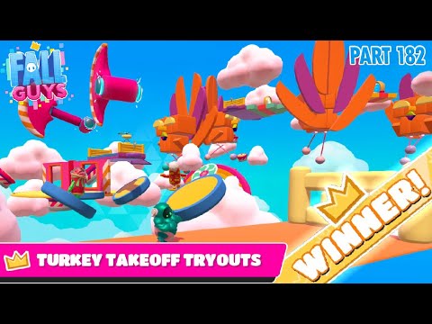 FALL GUYS | Turkey Takeoff Tryouts - YouTube