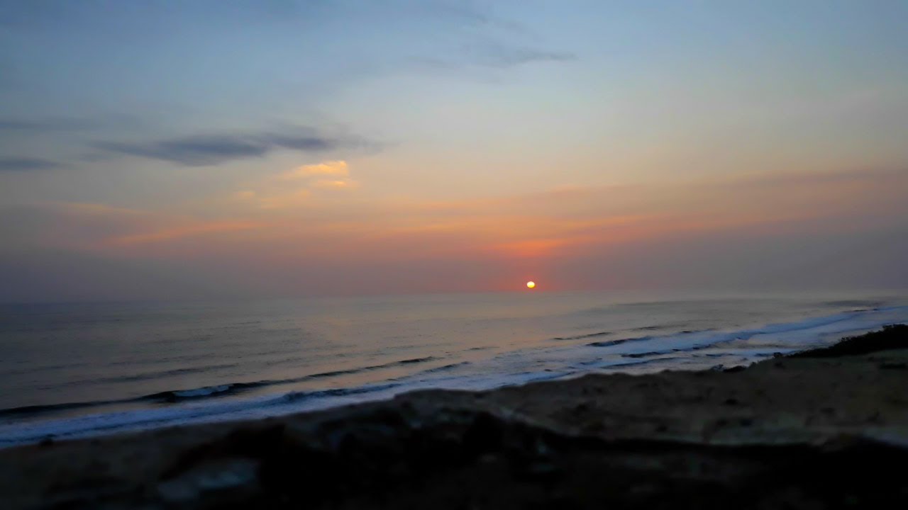 Sunset Timelapse - Pantai Pandansari Yogyakarta - YouTube