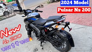 New 2024 Model Bajaj Pulsar Ns 200 Review ☑️ Price☑️Mil... | Doovi