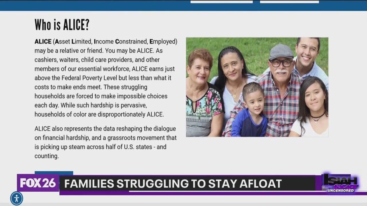 Families struggling financially to stay afloat - YouTube