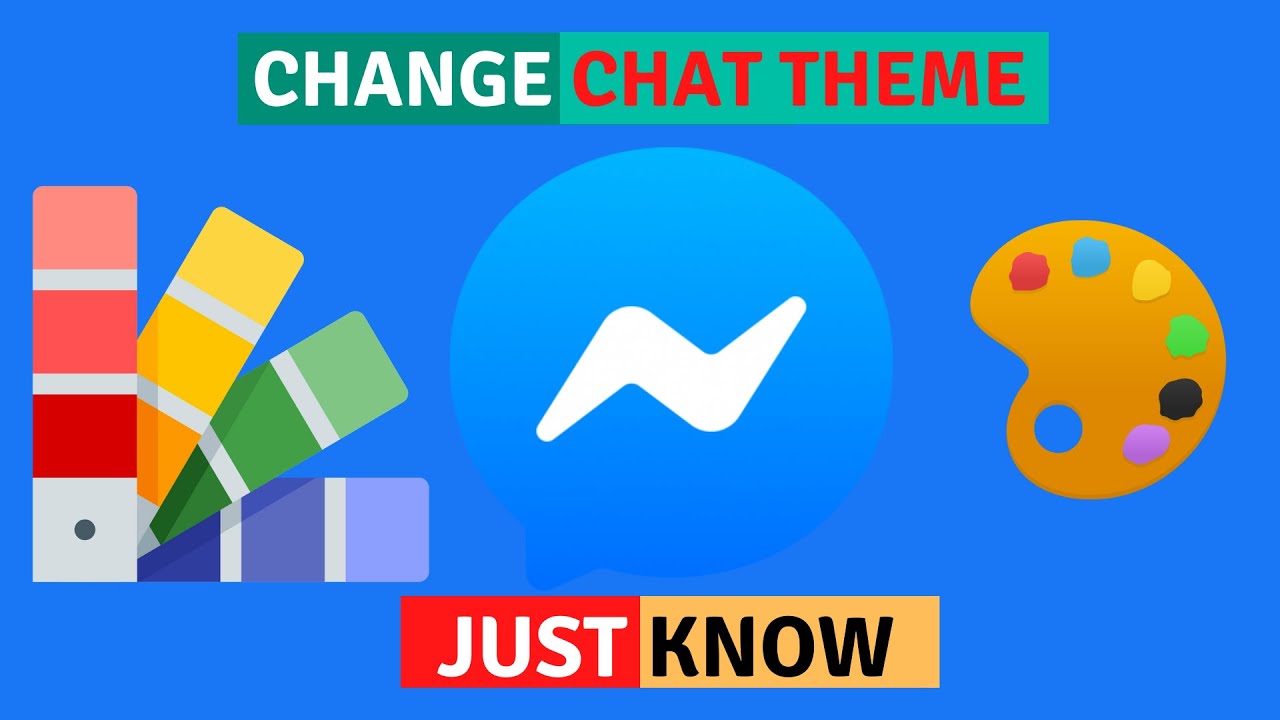 Messenger tips || How to change messenger theme - YouTube