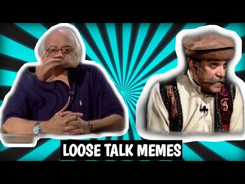 LOOSE TALK " Moin Akhtar " Memes Compilation - YouTube
