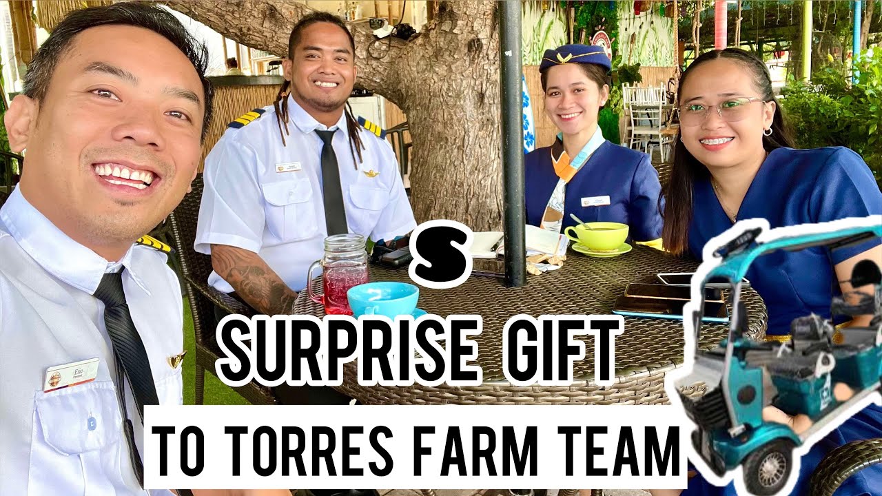 Suprise Gift to Torres Farm Events Team - YouTube