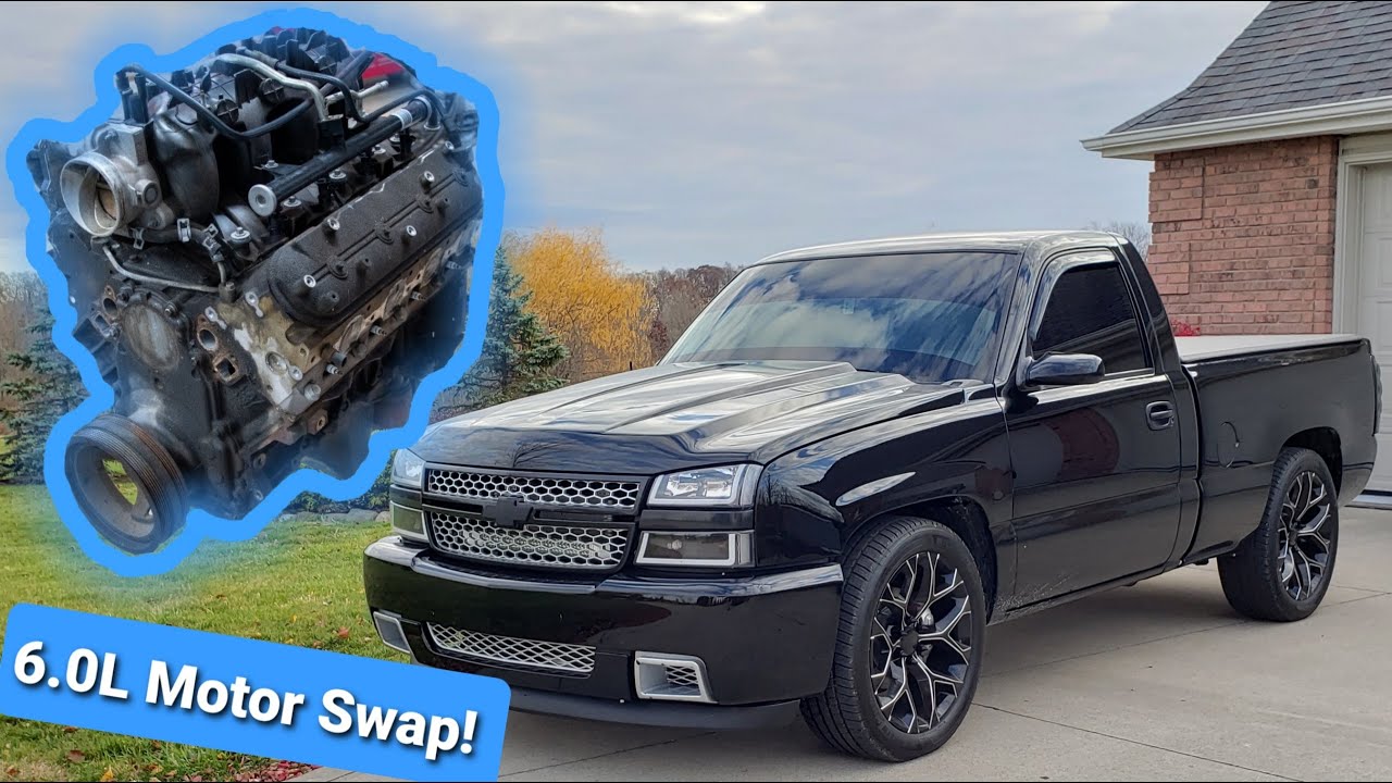 6.0 LQ9 Motor Swap, Picking Up The Donor Motor! Bonus: Garage Update ...