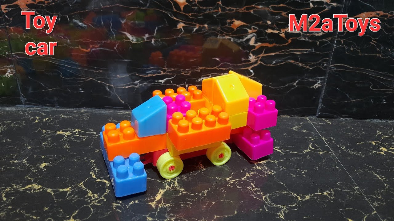 Make A Car 🚗🚗 With Building Blocks | KIDS TOYS PLAY - YouTube