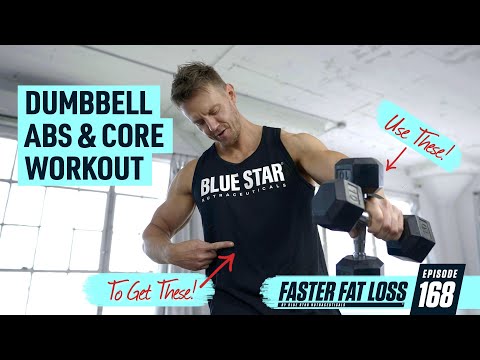 ABS & CORE Dumbbell and Bodyweight Workout | Faster Fat Loss™ - YouTube