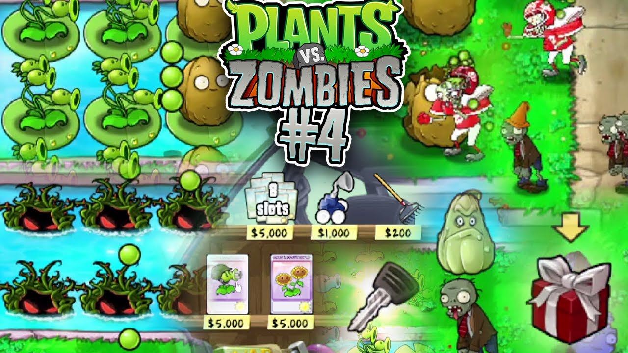 CONSIGO LA TIENDA de DAVE EL LOCO | Plants vs. Zombies #4 | Gameplay ...