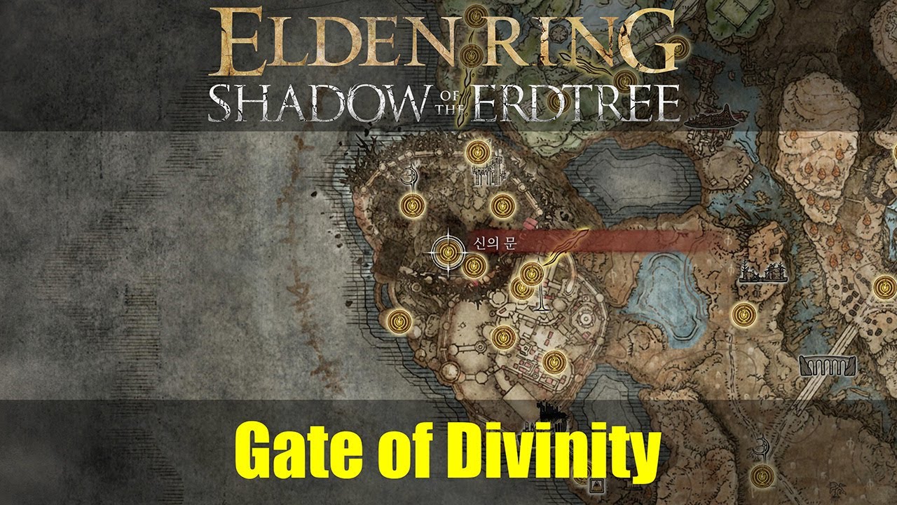 How to get to Gate of Divinity (SPOILER ALERT) [Elden Ring DLC] - YouTube